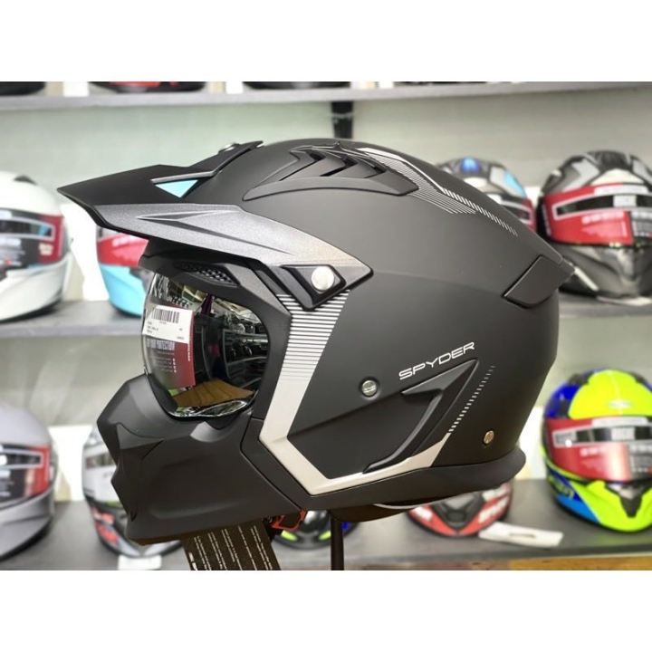 SPYDER CORE Dual Sport Helmet with Free 2 Visors | Lazada PH