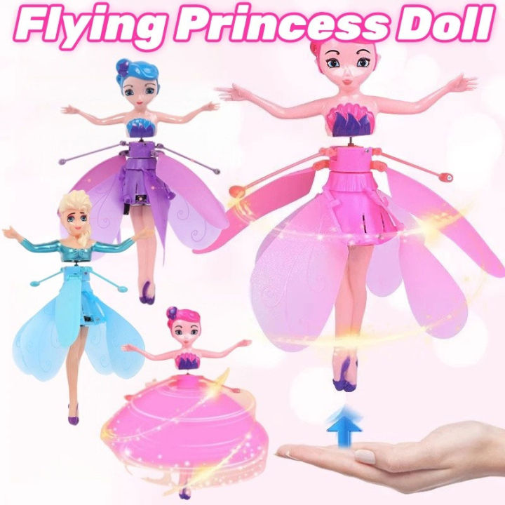Induction Infrared Induction Aircraft Toy Doll Flying Fairy Children's ...