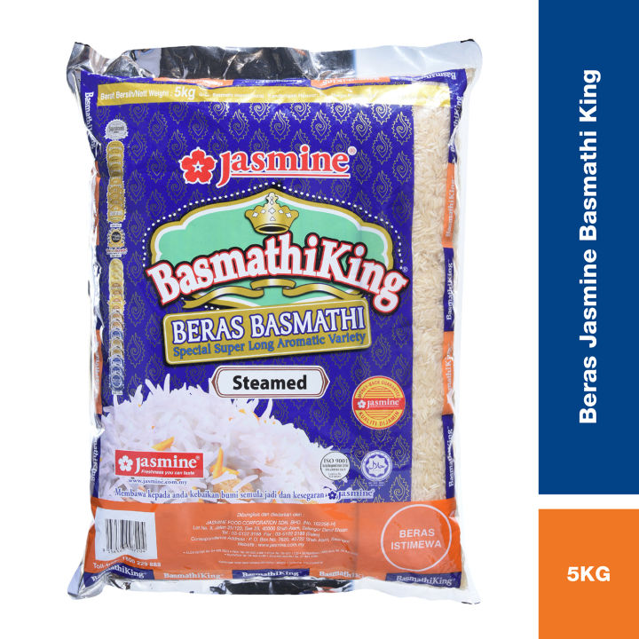 Beras Jasmine Basmathi King / Basmathi King Rice 5kg | Lazada