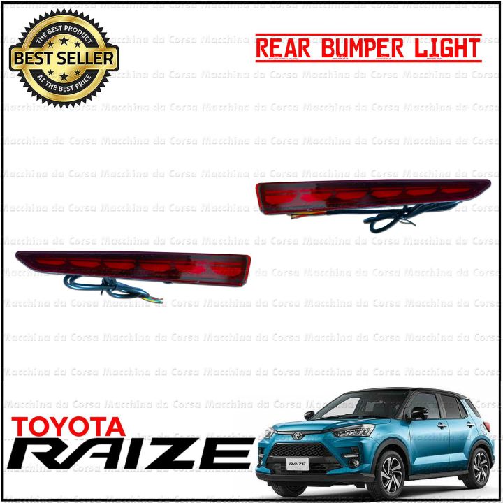 Toyota Raize 2022-2023 Rear Bumper Light | Lazada PH