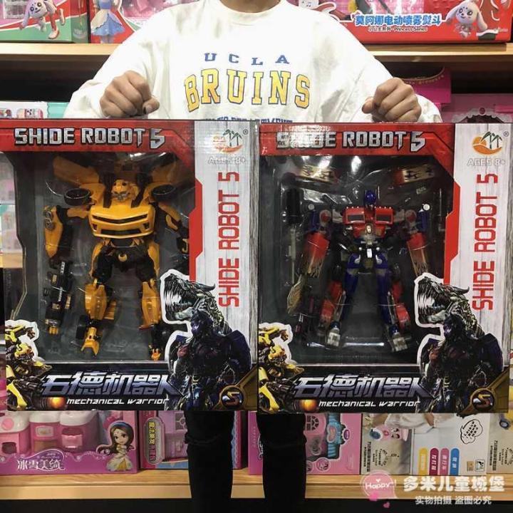 Transformer Auto Robot Optimus Perdana Bumblebee Boy Autobot Shide ...