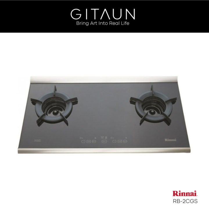 [RINNAI] 2 Inner Burner Gas Hob / RB-2CGS | Lazada