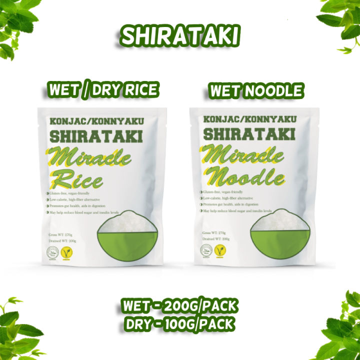 Zenfiber Wet & Dry Shirataki Konjac Rice / Noodle | Lazada PH