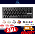 ZUOHE ZH870 three mode mechanical keyboard | Lazada Singapore