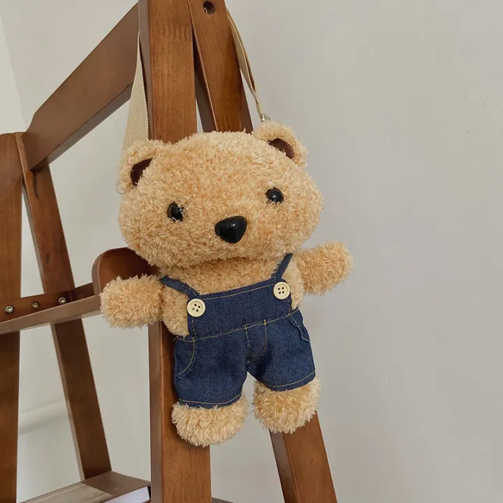 Túi đeo chéo gấu TEDDY, túi gấu bông siêu dễ thương | Lazada.vn