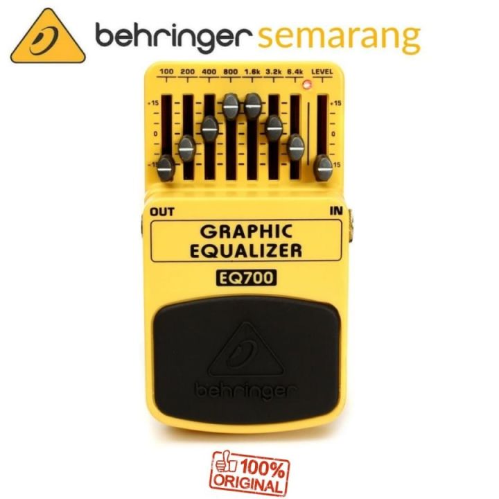 Efek Gitar Behringer EQ700 / EQ 700 Graphic Equalizer Efek Pedal ...