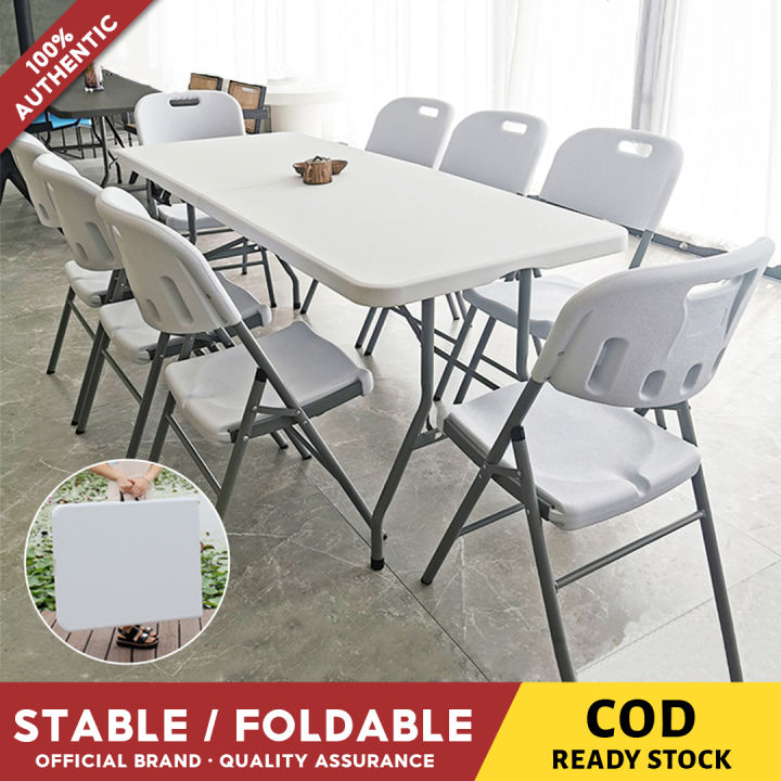 Folding Table 6 FT/4FT For Family Gatherings/Outdoor Picnics/Company ...