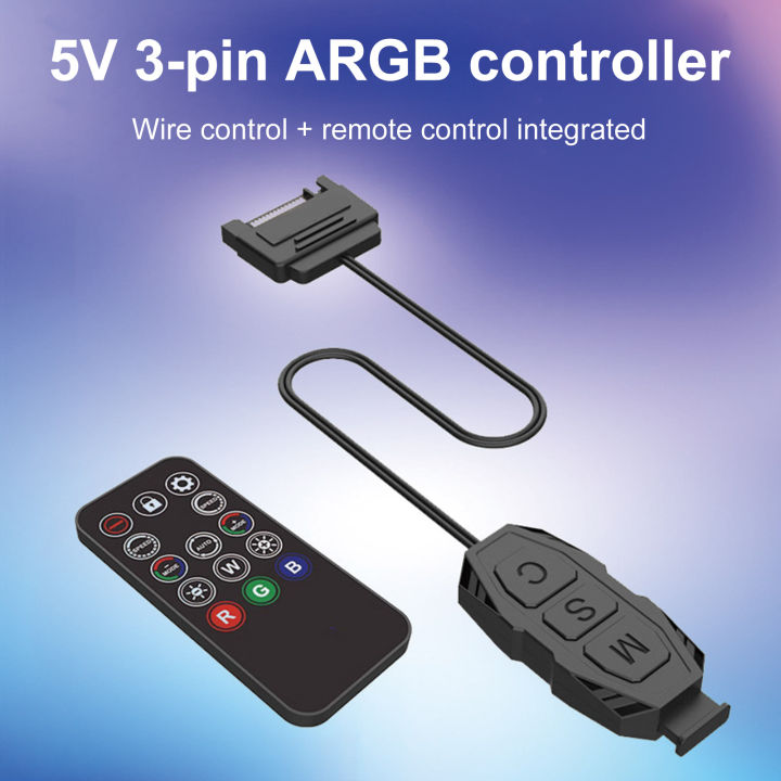 Argb Controller with 14 Keys Remote Wide Compatibility Argb Controller ...