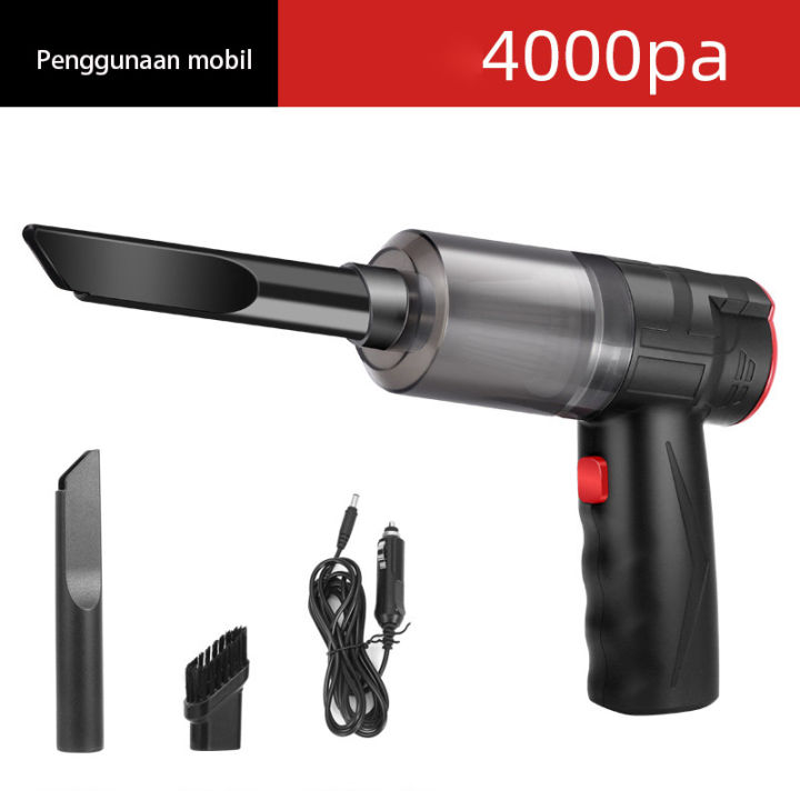 4000PA Steker mobil Wireless Car Vacum Cleaner Portable / Vakum ...