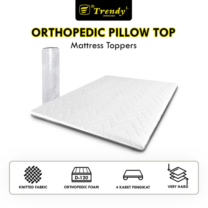 Trendy Toppers Orthopedic - Mattress Toppers Spons Rebonded D120 (Press ...