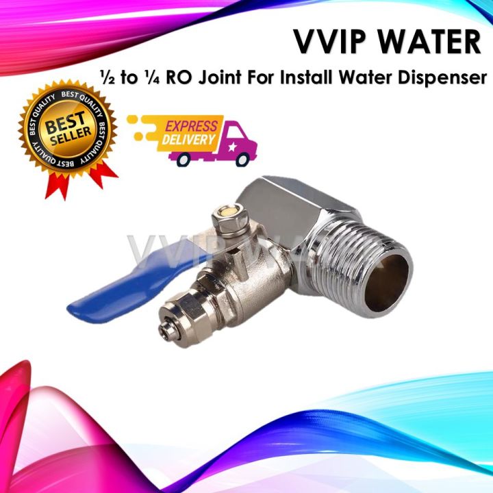 1/2 to 1/4 RO Joint Connector Ro Joint For Any Water Dispenser | Lazada