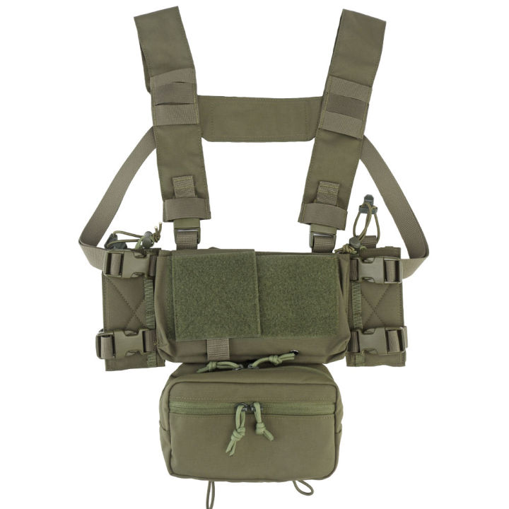 Uniontac MK4 Tactical Vest Chest Rig Gear Set Adjustable And Removable ...