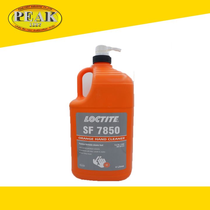 Loctite #SF 7850 Orange Hand Cleaner ครีมล้างมือขัดคราบสกปรก 4 ลิตร ...