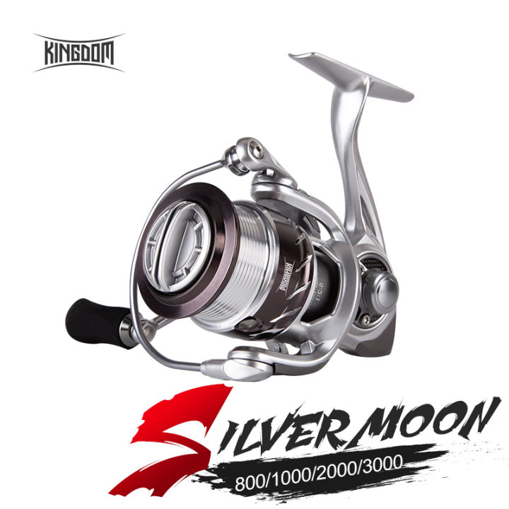Kingdom เครื่องหมุนตกปลา SM800อะลูมินัมอัลลอย10 + 1แบริ่ง8กิโลกรัมแรง ...
