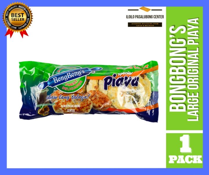 BONGBONGS PASALUBONG Original Plain Piaya | iloilo bacolod pasalubong ...