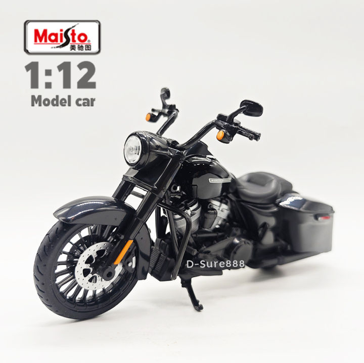 โมเดลรถจักรยานยนต์ Maisto 1:12 HARLEY-DAVIDSON 2017-Road-King-Special พร้อมส่ง | Lazada.co.th