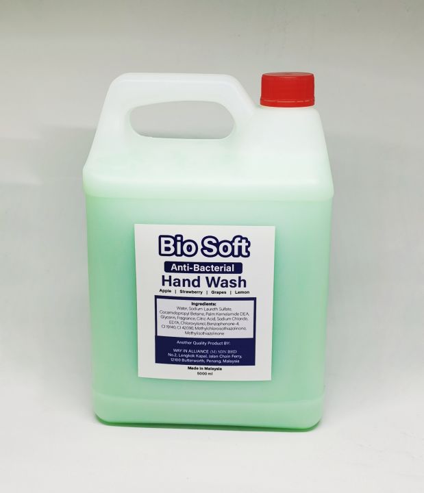 Anti Bacterial Hand Wash 5 liter Pencuci Tangan Refill 5000ml | Lazada