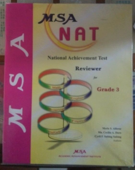 MSA NAT Reviewer for Grade 3 | Lazada PH