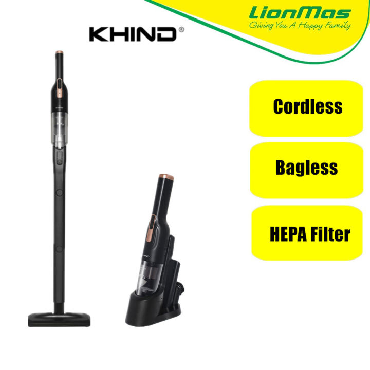 KHIND Cordless Handheld Stick Vacuum Cleaner VC9674PRO | Lazada