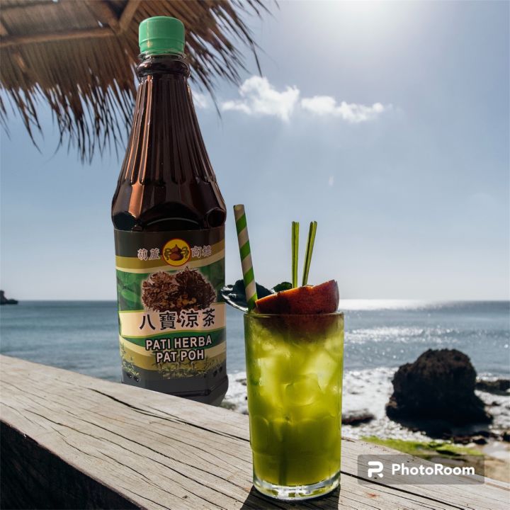 Pat Poh Tea 槟城八宝凉茶 (1Litre) Pep Poh Herbs Syrup / PakPoh / Eight ...