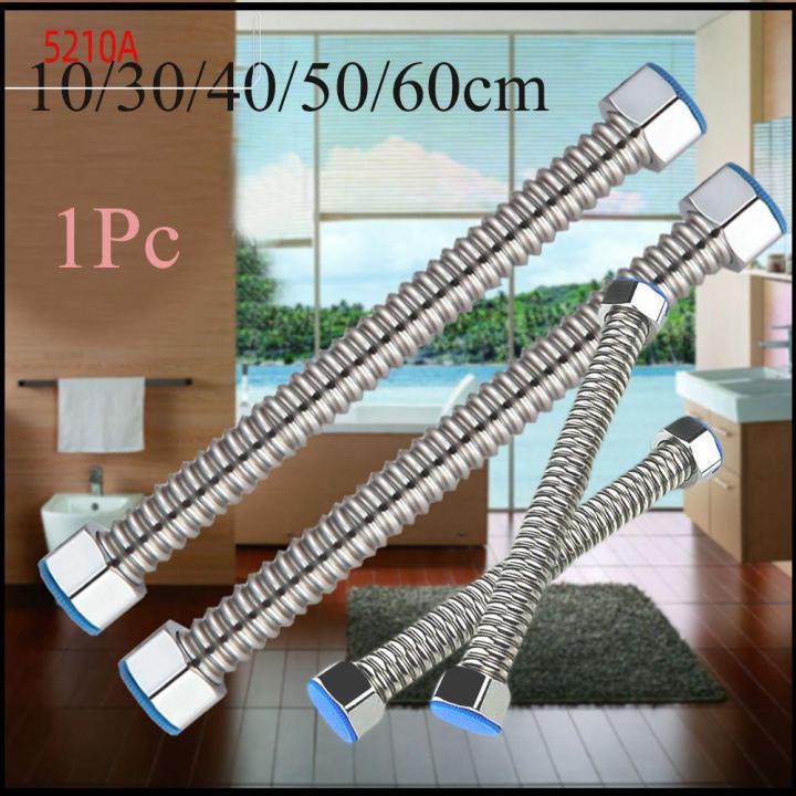 5210A G1/2" หนา สแตนเลส ทนทาน ขยายได้ ประปา ขั้วต่อเครื่องทำน้ำอุ่น ท่อยาง ท่อลูกฟูก | Lazada.co.th