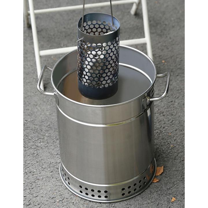 ZYPlanet Barbecue Grill Bucket BBQ Charcoal Grill Kitchen Equipment ...
