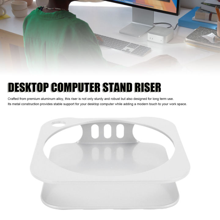 Desktop Computer Host Riser for M4 Aluminum Alloy Anti Slip Improved ...