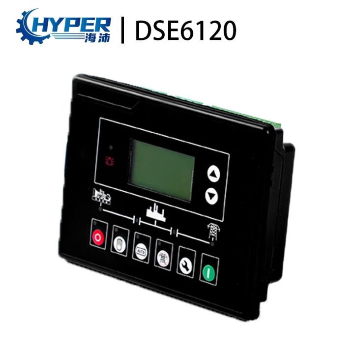 DSE6120 6120MKIII Copy Deep Sea AMF Auto Stop Generator Controller Panel Spare Parts LCD Display ...