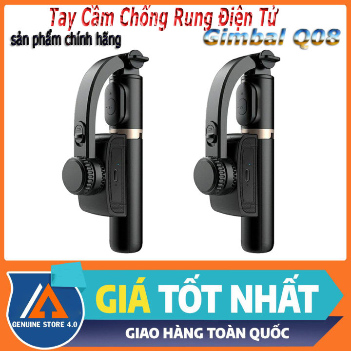 GENUINE STORE 4.0 }[MẪU MỚI] Tay Cầm Chống Rung Điện Tử Gimbal Q08 Có Điều Khiển Bluetooth - Có ...
