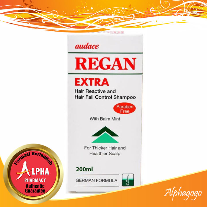 Audace Regan Extra Hair Reactive and Hair Fall Control Shampoo (200ml ...