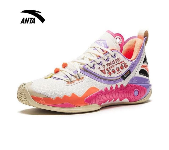 ANTA Men Shock The Game Shock Wave 5 V2 Basketball Shoes | Lazada PH