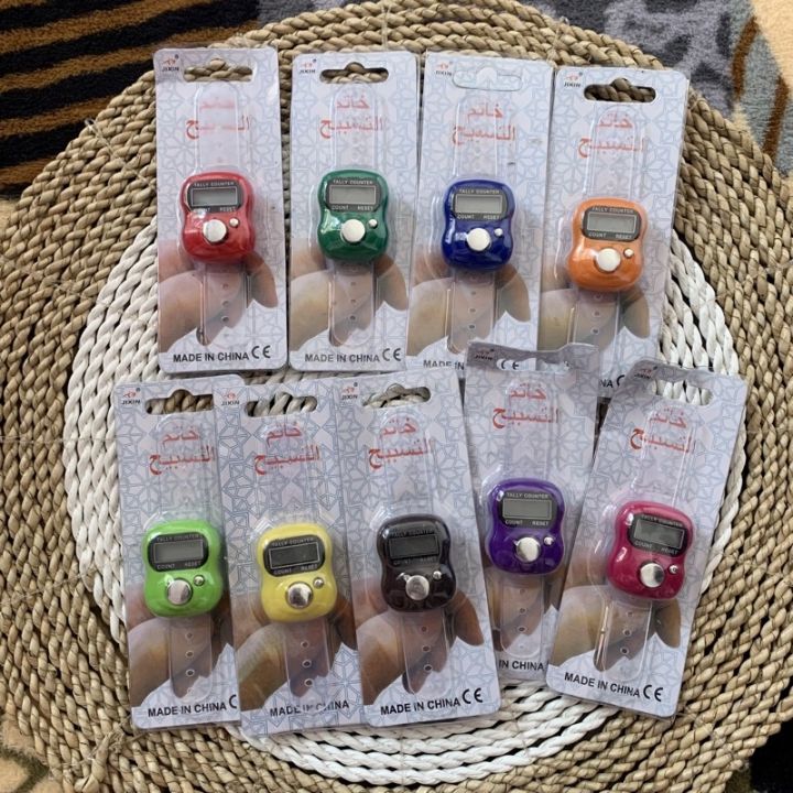Tasbih Digital Mini Finger - Tasbih Mini Digital Alat Bantu Hitung ...