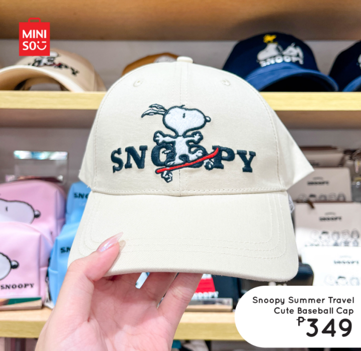 Snoopy Summer Travel Collection Cute Baseball Cap | Lazada PH