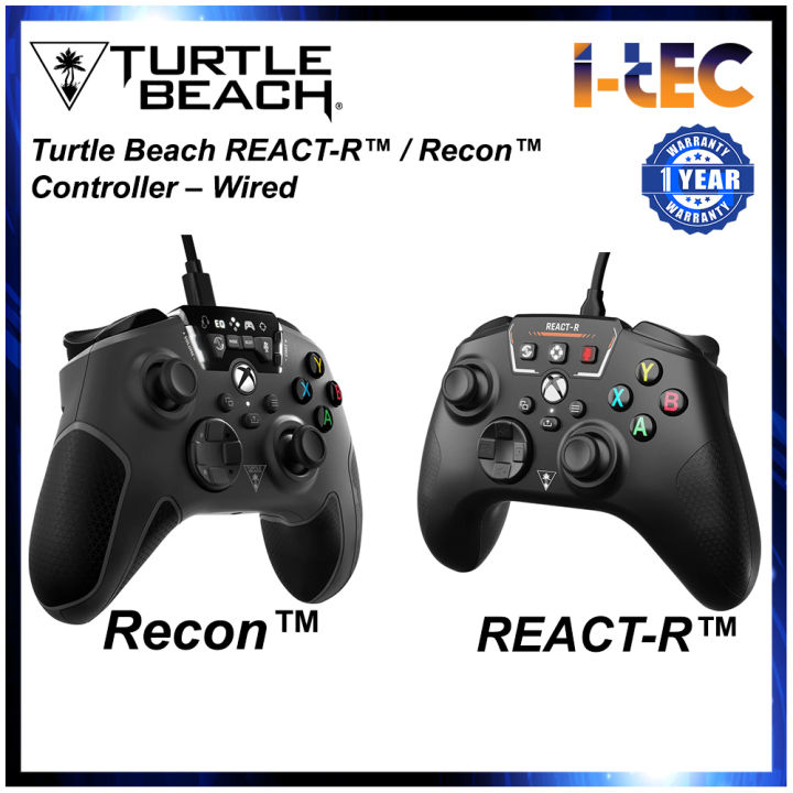 Turtle Beach REACT-R™ / Recon™ Gaming controller wired - Black | Lazada