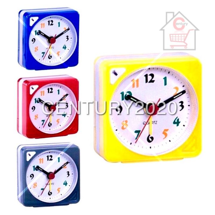 PEARL Mini Travelling Alarm Clock Quartz LED Light with Snooze Function ...