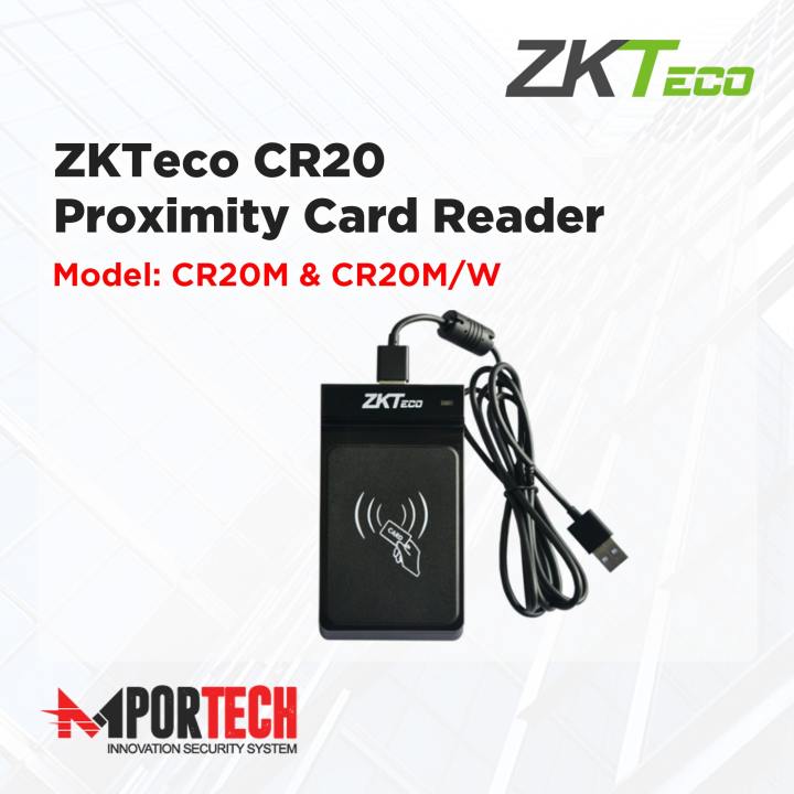 ZKTeco Proximity Card Reader CR20 | Lazada PH