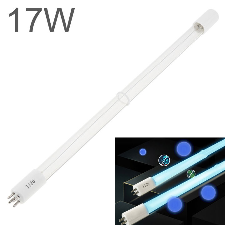 8W/10W/14W/15W/17W UV Sterilizer Lamp Light Ultraviolet Filter with Straight Pipe Type and ...