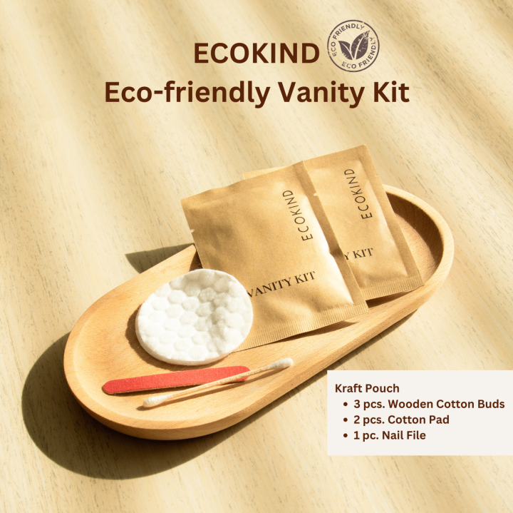 Vanity Kit Eco-friendly Ecokind [50-100 Sets] | Lazada PH