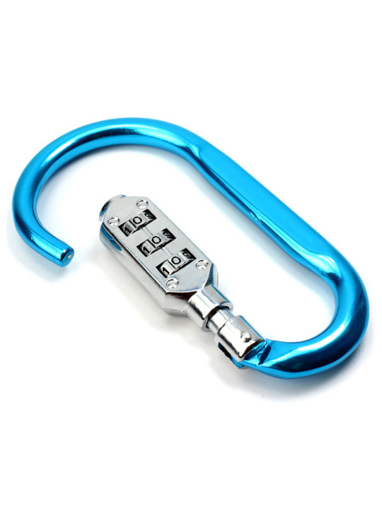 Arc combination lock/carabiner-type lock D-type carabiner combination ...