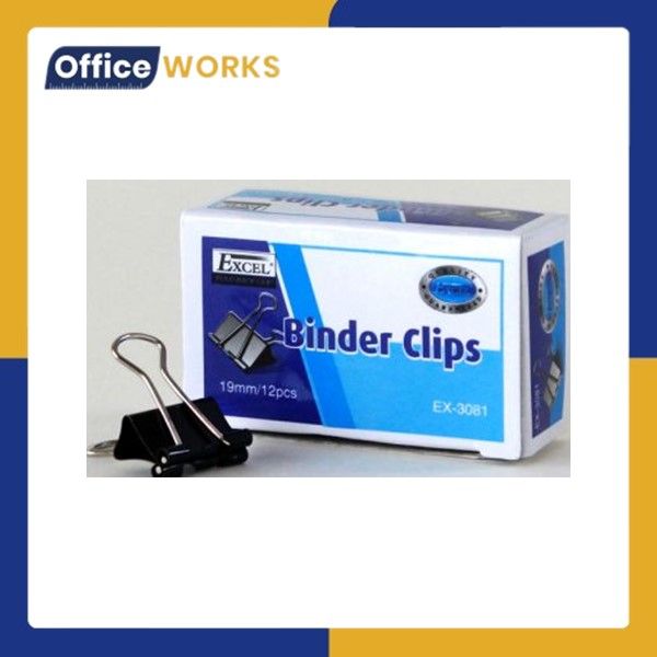 Excel Binder Clip Sold per Box | Lazada PH