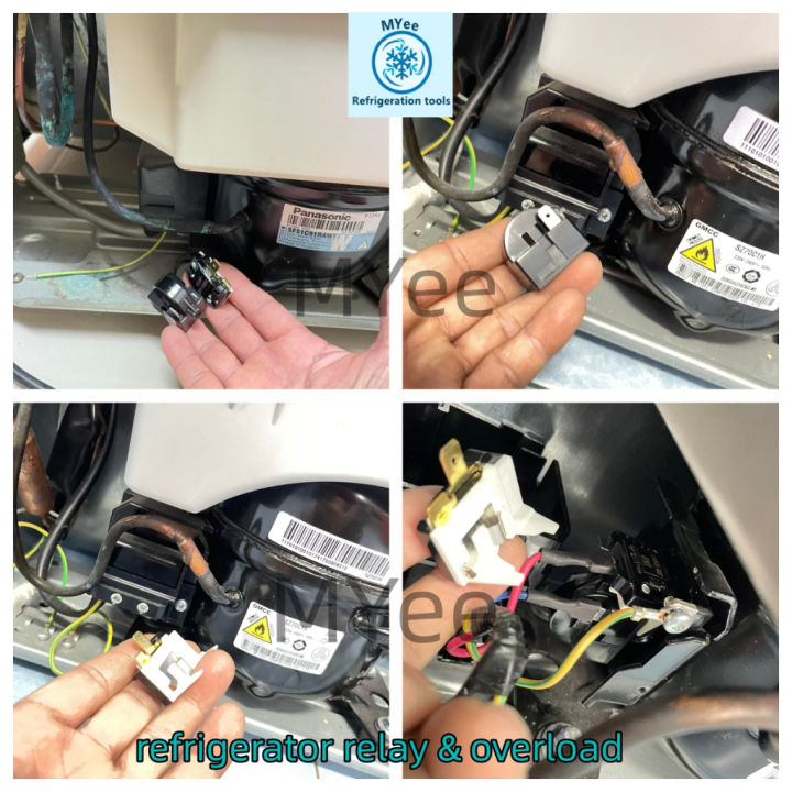 Refrigeration Tool PTC relay 4TM overload QD relay refrigerator ...