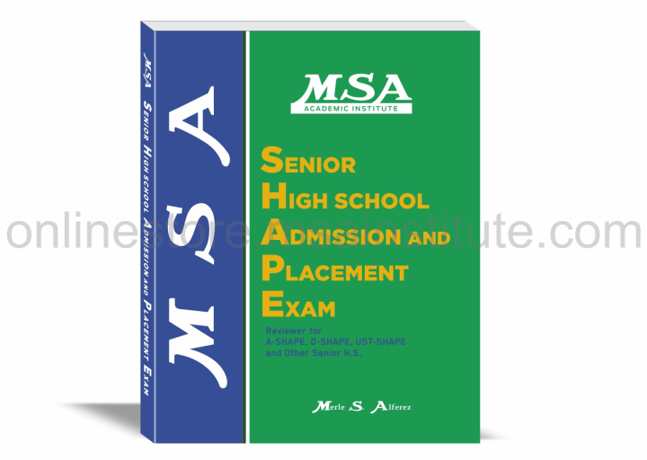 MSA Senior High School Reviewer | Lazada PH