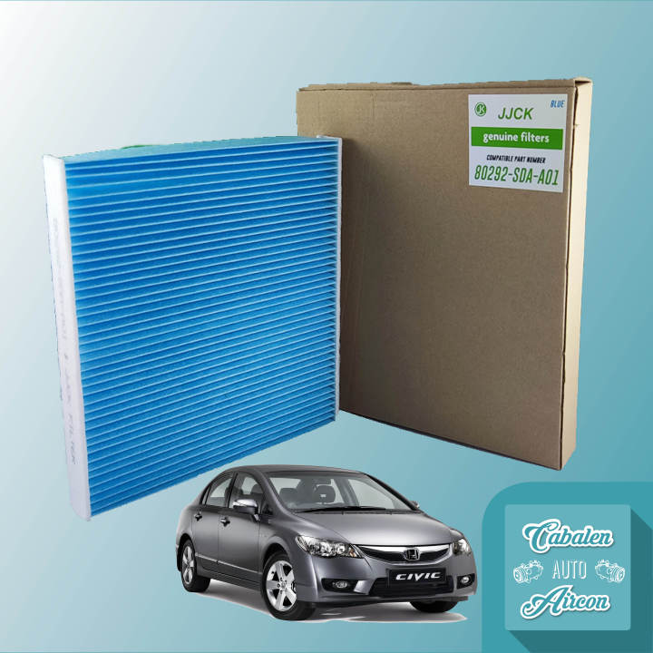 Cabin Aircon filter for Honda Civic FD 8th gen and 9th GEN (JJCK BLUE ...
