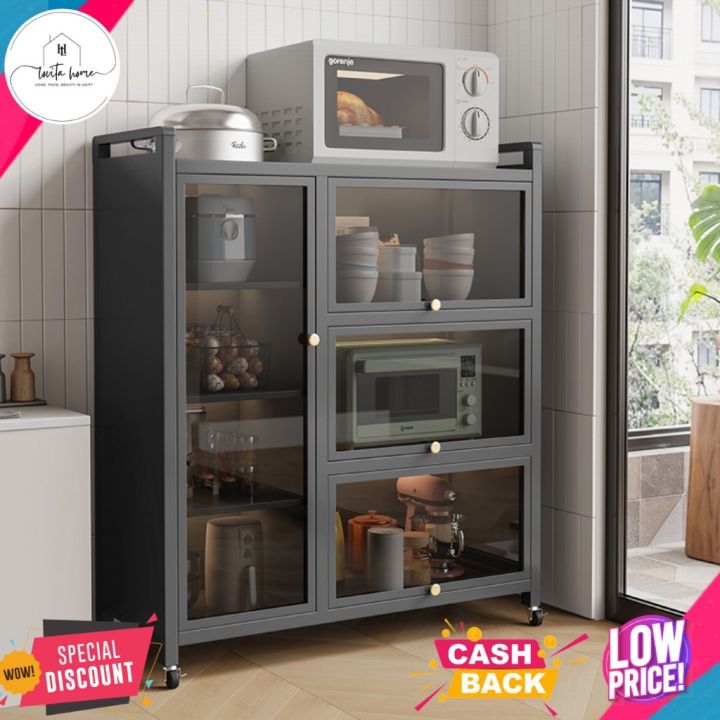 Lemari Dapur / Lemari Besi Dapur / Lemari Dapur Serbaguna Minimalis ...