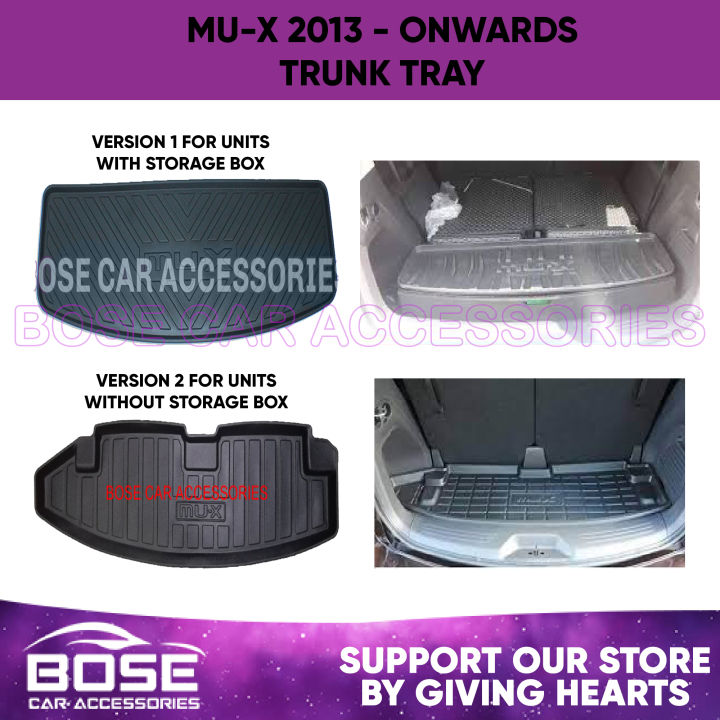 Car Trunk Tray for Isuzu MUX MU-X LS LS-A 4x4 / LS 4x2 / RZ4E 4x2 2014 ...
