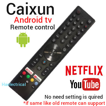 Caixun Android LED TV Remote Control EC-43S1A EC-50S1A EC-55S1A LE ...