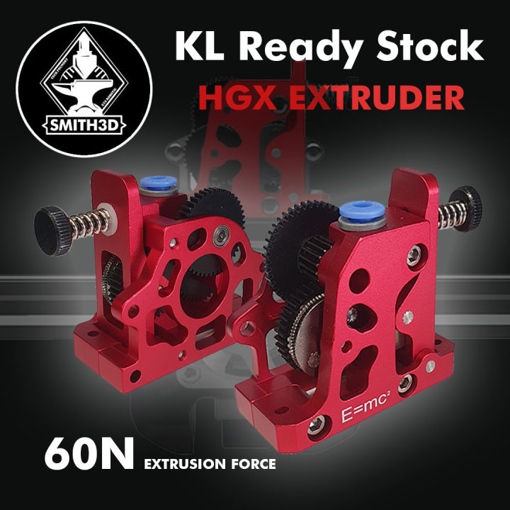 3D printer HGX extruder full metal dual gear AE replaces Orbiter VORON ...