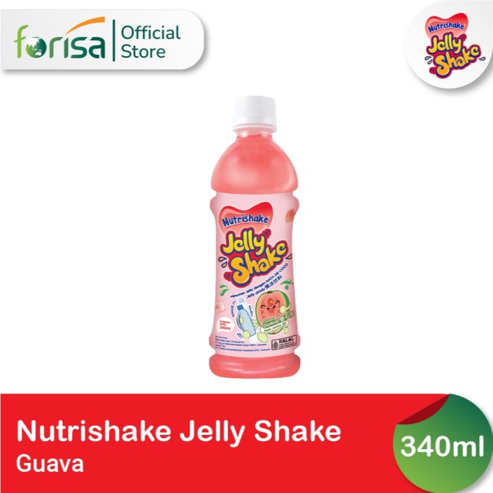 Nutrishake Jelly Shake Minuman Instant Rasa Guava 340 ml | Lazada Indonesia