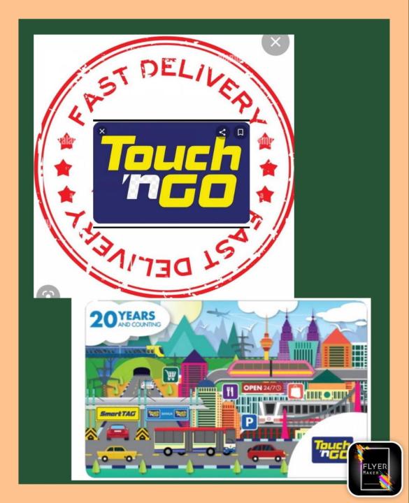 Touch N Go Card_Free Credit Rm10 | Lazada