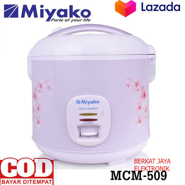 Harga Promo!! Miyako MCM 509 3in1 Mejikom / Rice Cooker / Magic Com ...
